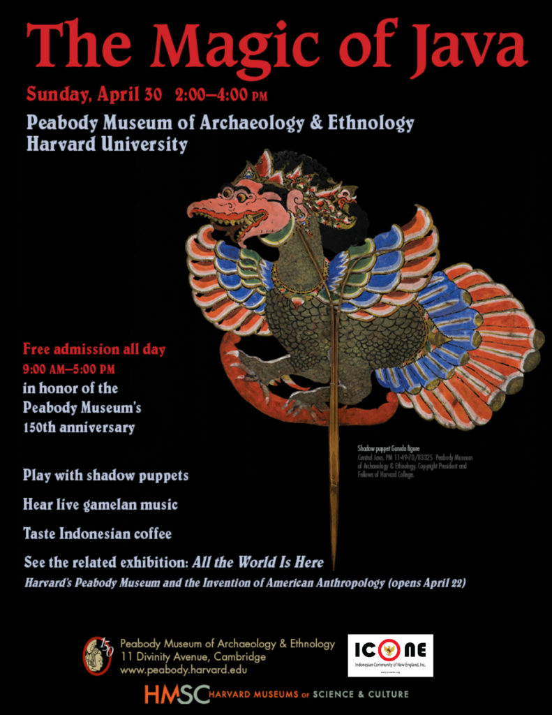 The Magic of Java - Indonesian Community of New England, Inc.