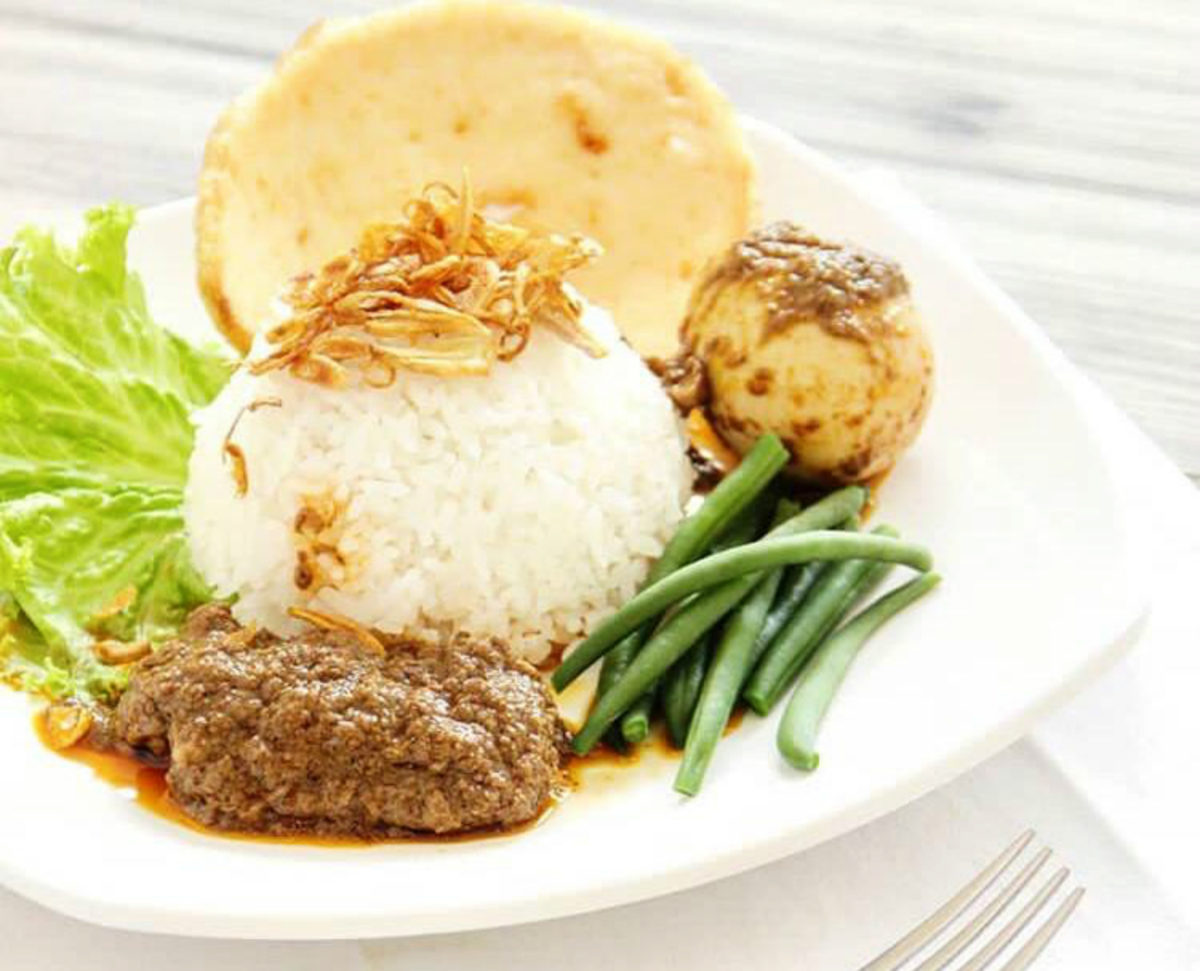 Nasi Rames Rendang (Halal) - Indonesian Community of New England, Inc.